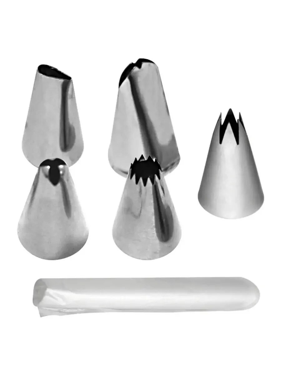 Набор кондитерских мешков с насадками 16 шт.