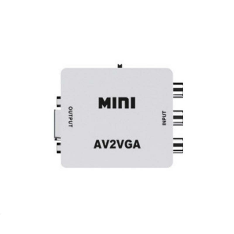 Конвертер 3RCA в VGA с 3.5mm разъемом