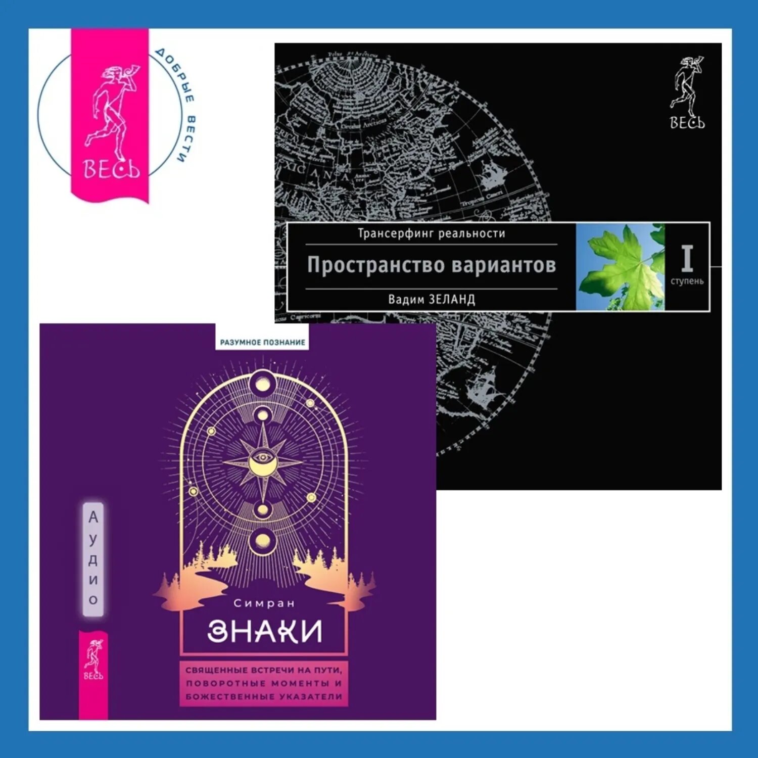 Знаки: Священные встречи на пути, поворотные моменты и божественные указатели. Трансерфинг реальности. Ступень I: Пространство вариантов [Аудиокнига]