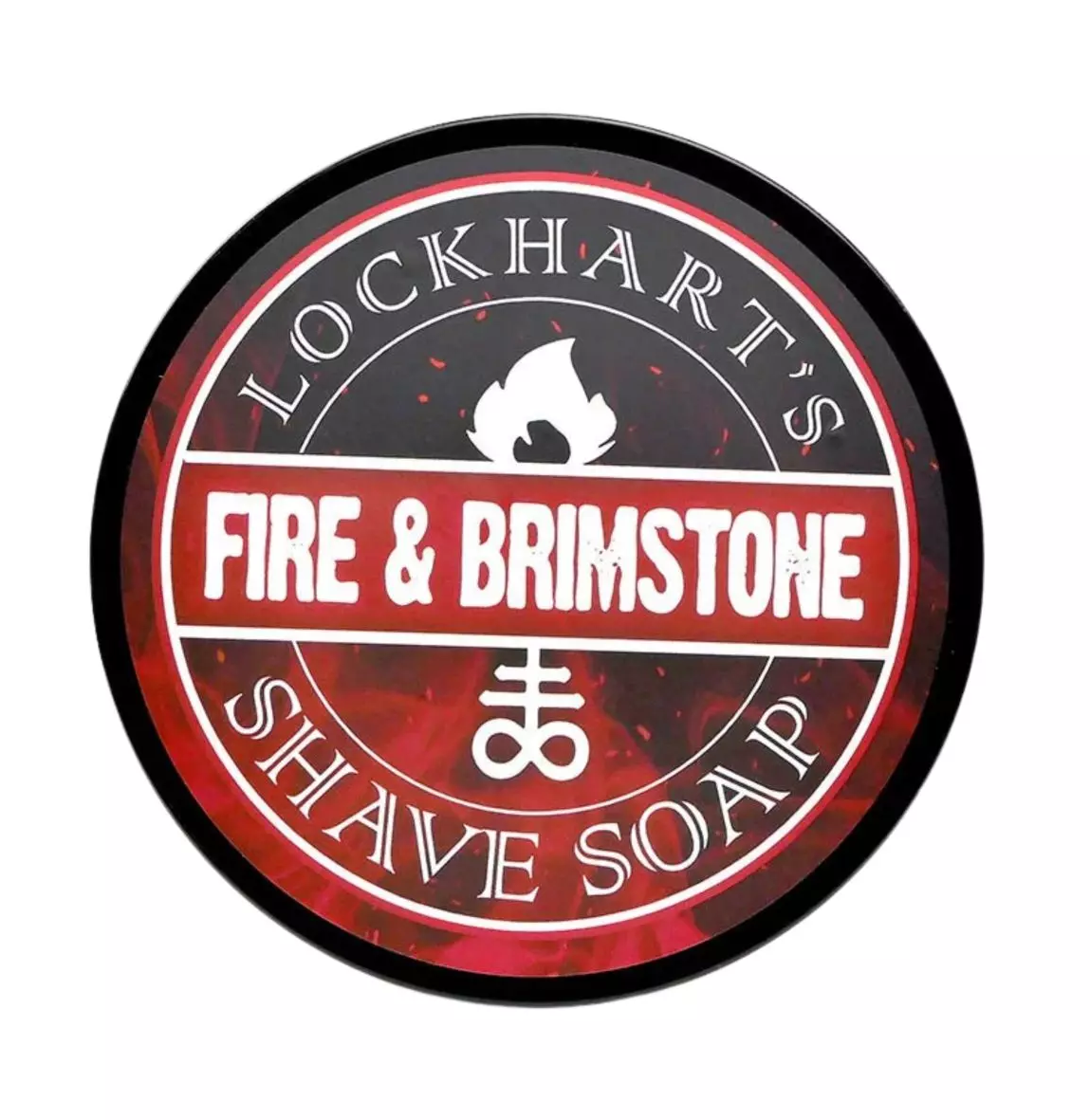 Мыло для бритья Lockhart's Fire & Brimstone Shave Soap, 113 гр.