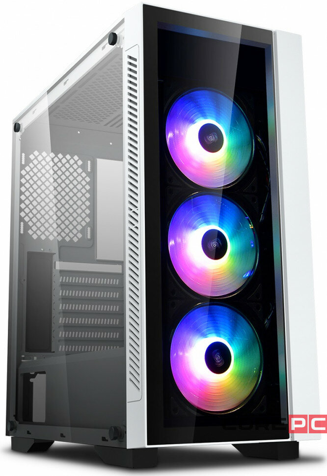Компьютерный корпус Deepcool MATREXX 55 V3 ADD-RGB White 3F DP-ATX-MATREXX55V3-AR-WH-3F