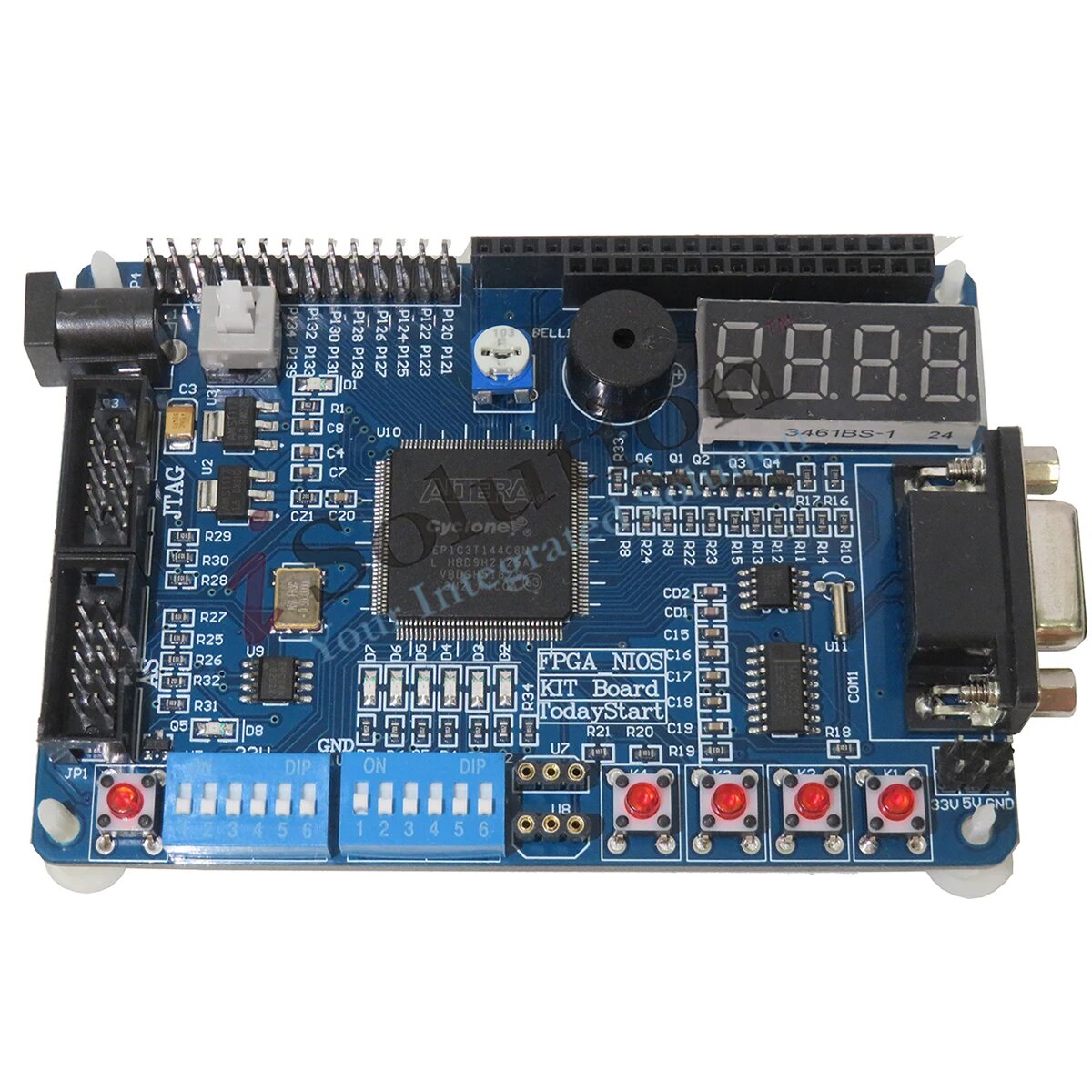 Плата разработки FPGA EP1C3T144 Экспериментальная плата EP1C3T144C8N Cyclone I EPC3 Плата разработки Интернета вещей