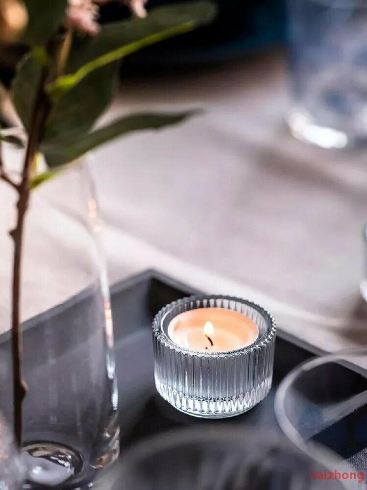 Свечи чайные "Без запаха", 1.1 см х 3.8 см, 20 шт