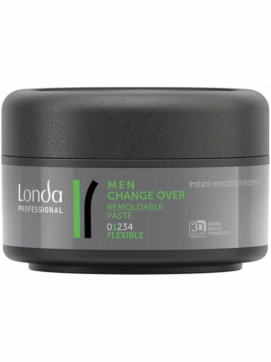 LONDA PROFESSIONAL Паста MEN нормальной фиксации пластичная Change Over, 75 мл