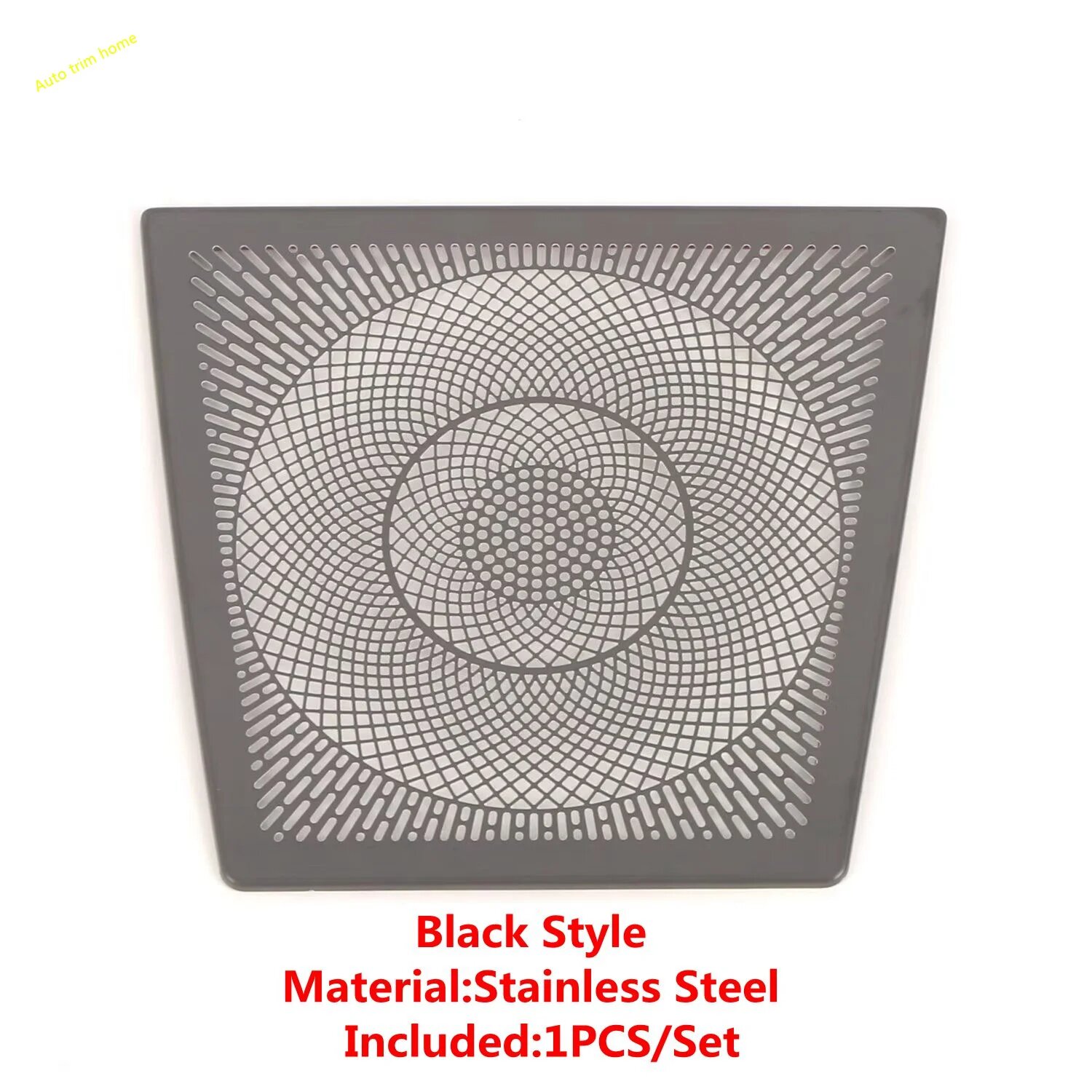 Черный/серебристый мультимедийное украшение на приборной панели с блестками, подходит для Honda Accord Sedan 11th 2023 2024, аксессуары для интерьера Black