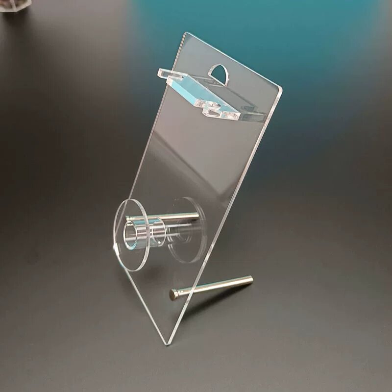 Акриловая подставка с двумя позициями для наушников и USB-кабеля, стандартная установка для проводных наушников