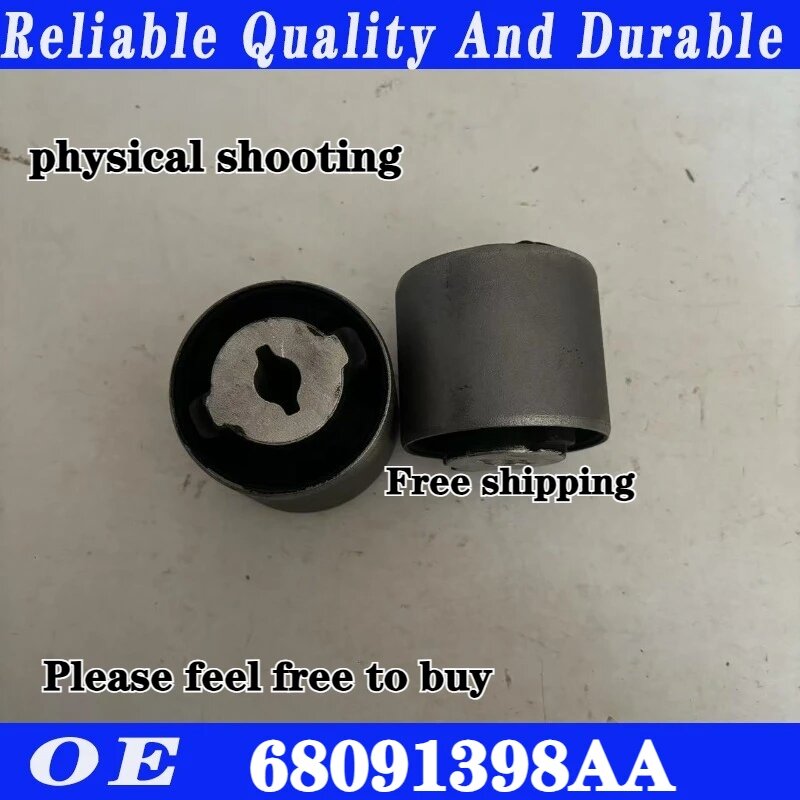 Высококачественная втулка заднего дифференциала 68091398 AA подходит для автомобильных аксессуаров Jeep Grand Cherokee 2pcs