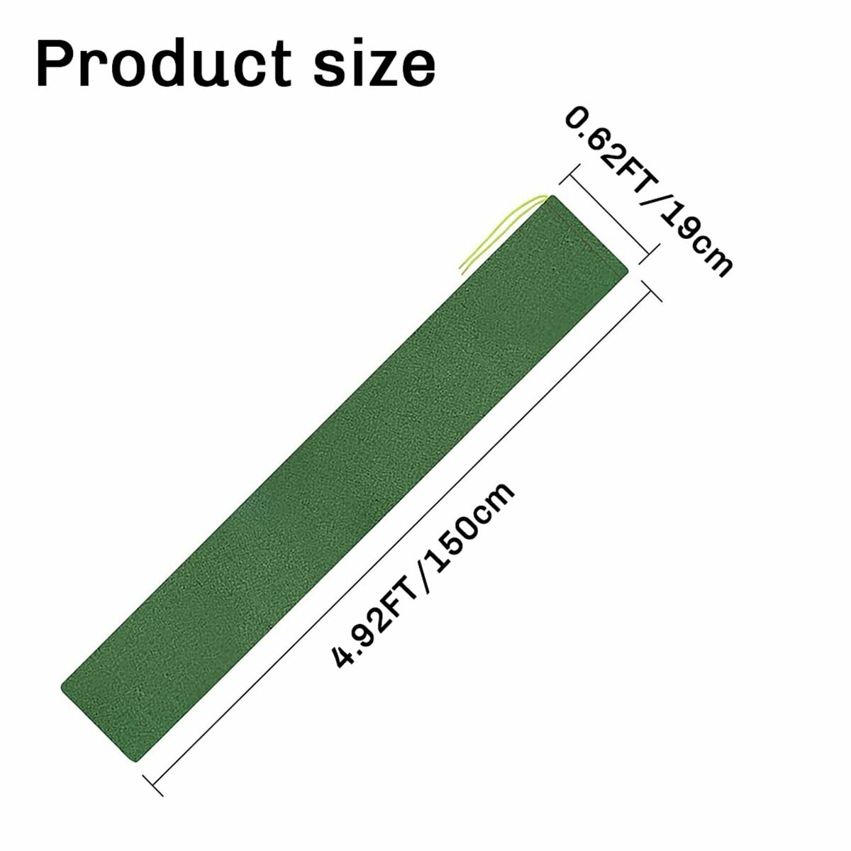 Премиум.4 шт 4.92FTx 7.5IN Длинные утолщенные брезентовые мешки с песком для защиты от наводнений