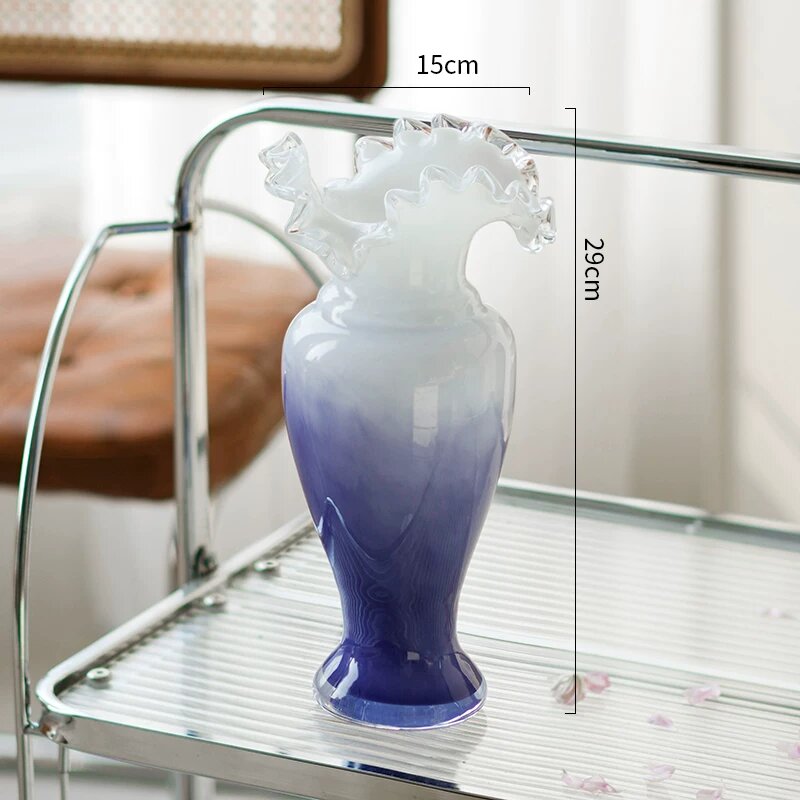Классическая ваза Fenton, модель H-20L, винтажный декор для гостиной