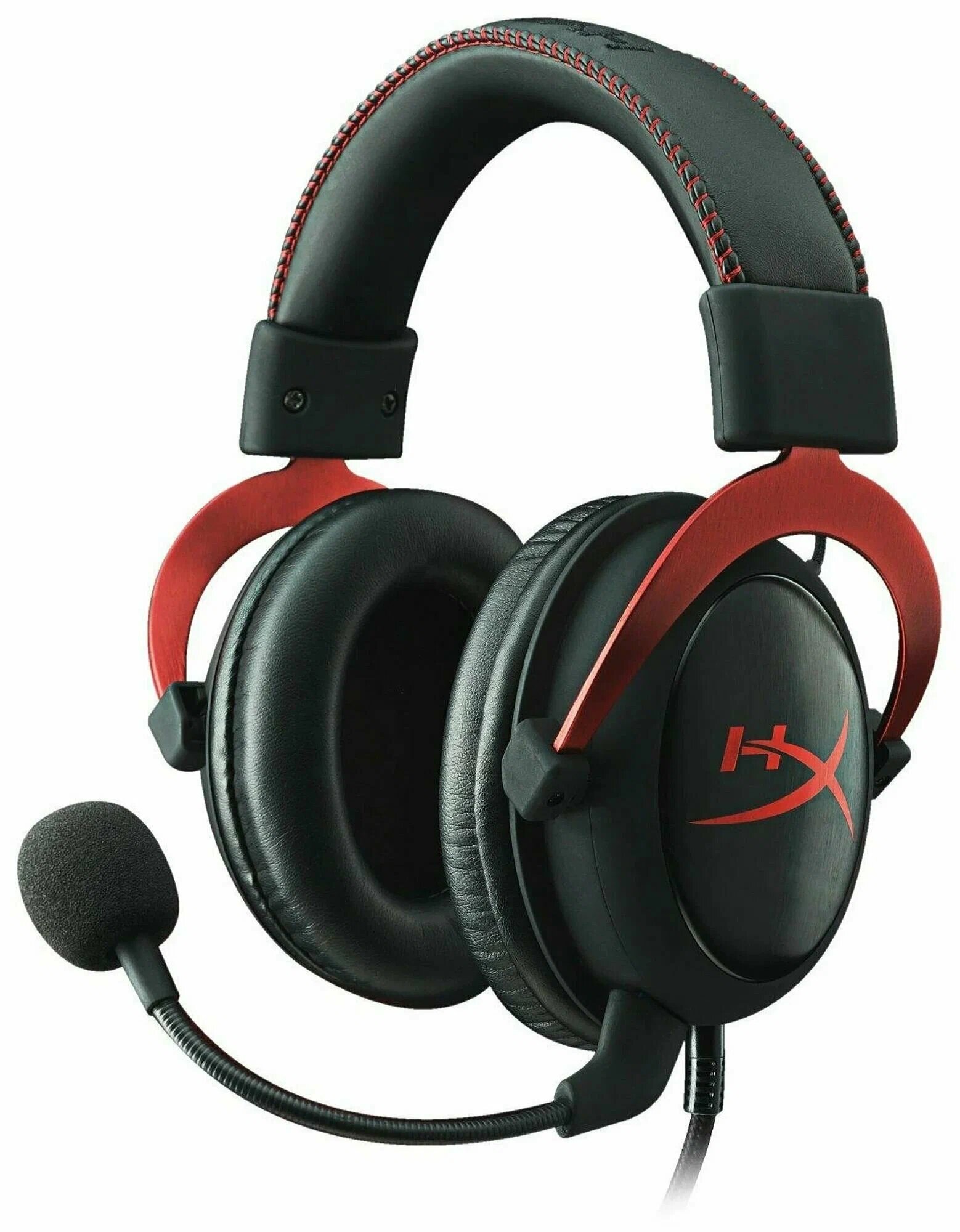 Наушники проводные Hyperx Cloud II RED KHX-HSCP-RD 4P5M0AA, красный