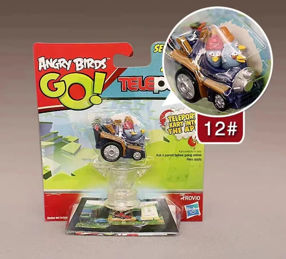Angry Birds GO! #12 Аксессуар для фигурок, Angry Birds GO! #12 Красивый цвет A462, ABS пластик, для мальчиков