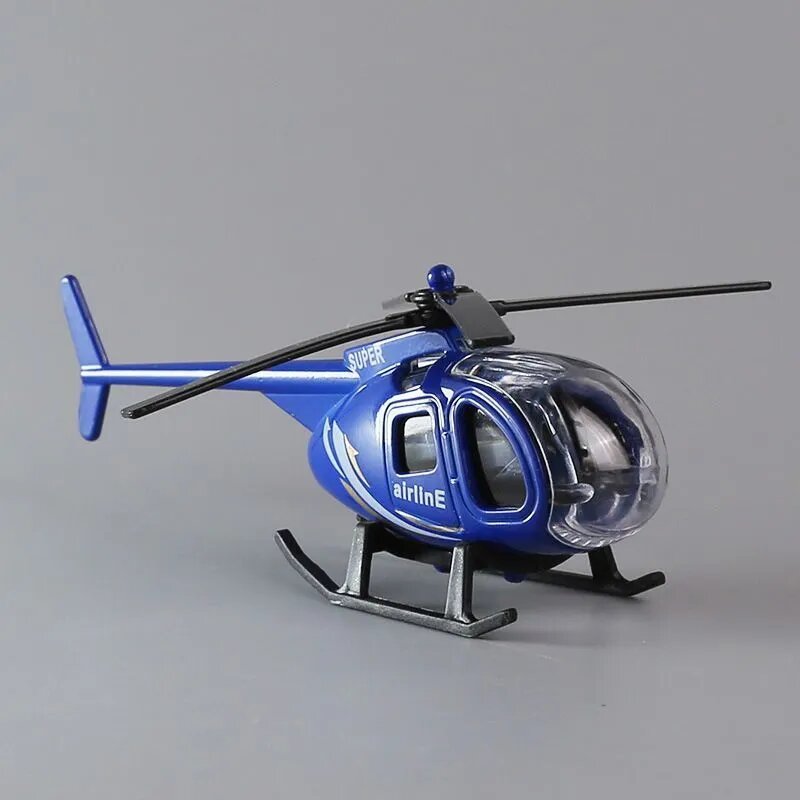 Металлическая коллекционная модель вертолета, Hoffmann / Детская игрушка для мальчиков