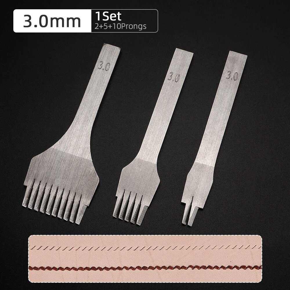Пробойники для кожи 3.0mm-1set QJH RX087