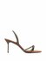 Босоножки PARIS TEXAS Diamond strap sandals, размер 37.5, brown