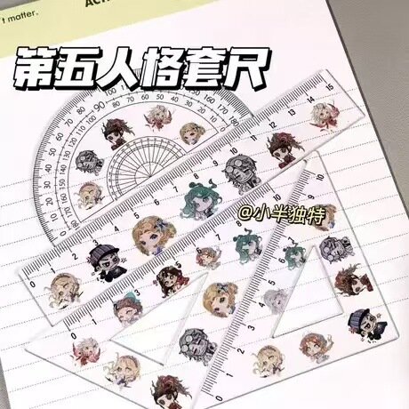 Набор линеек Princess Please Study, высококачественные линейки для студентов, полный набор, треугольная линейка