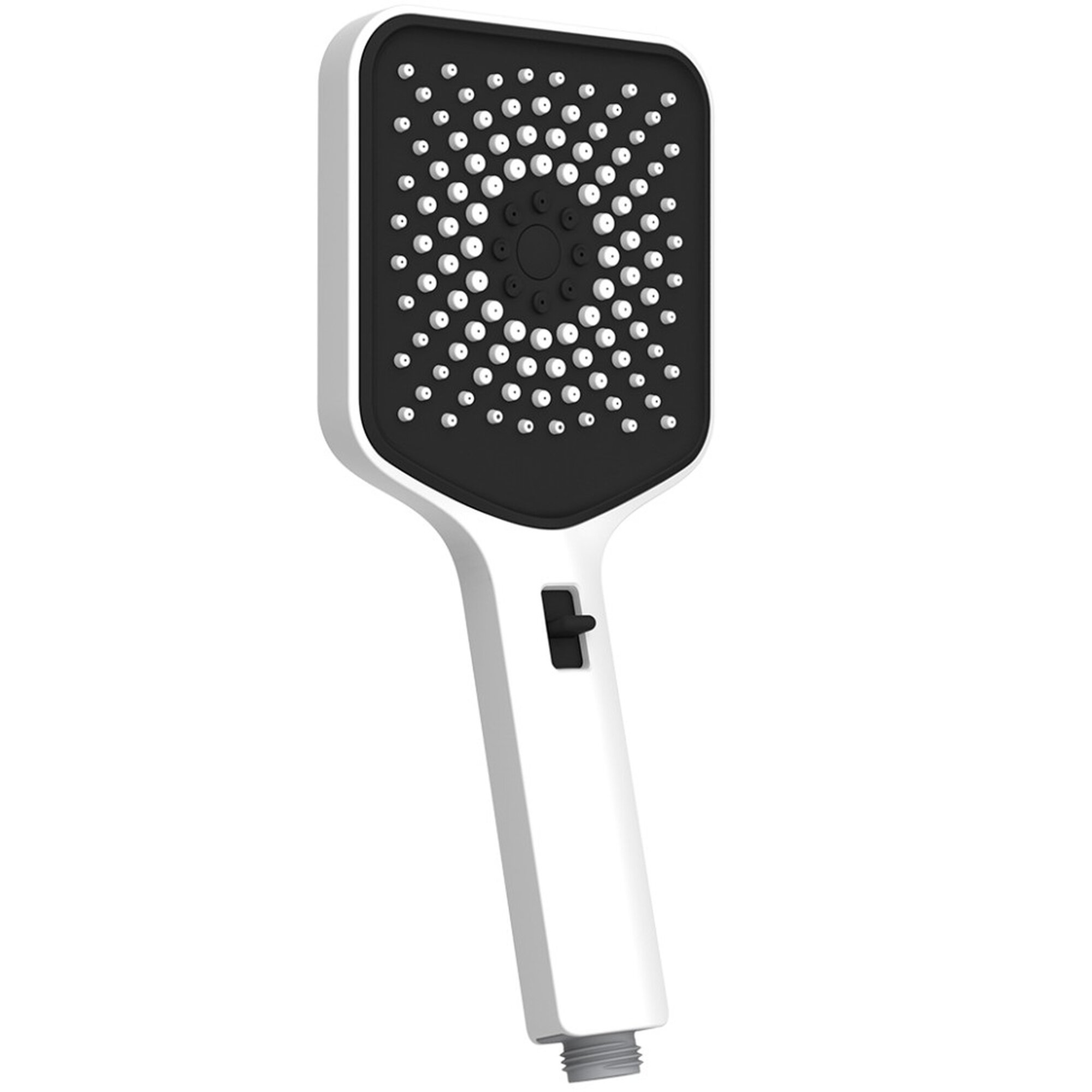 Ручной душ AQUAme AQM8502W, белый, квадратный, 120мм, 3 режима