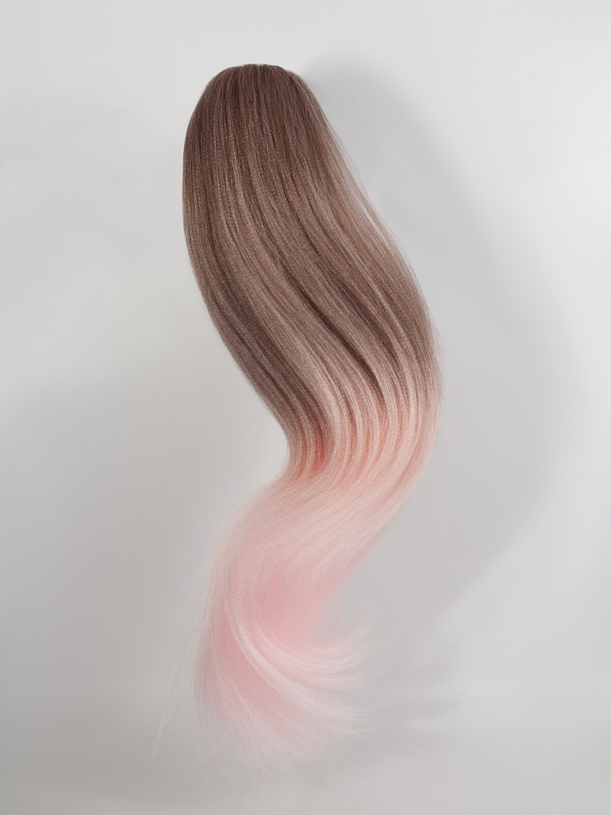 Hairshop Канекалон Вау Джау Розовая мечта 2 1,4м/100 г (Холодный бежевый мягкий переход в светлый розовый)