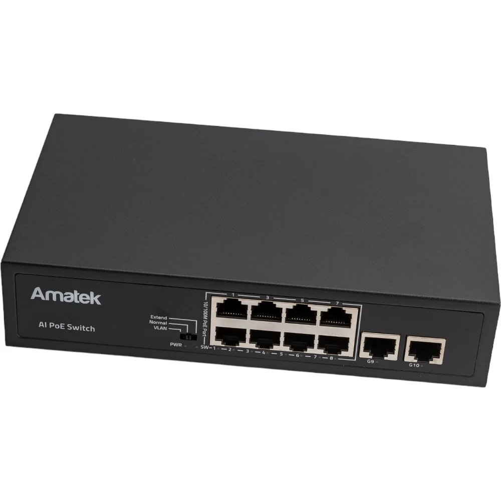 Коммутатор Amatek AN-S10P8F