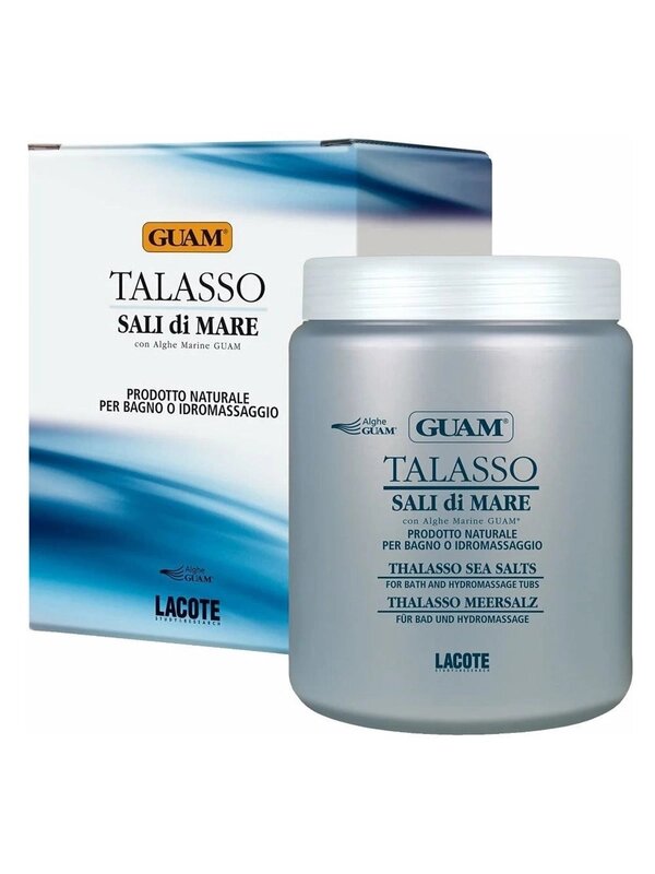 Guam Соль для ванны расслабляющая Sali di Mare Talasso с маслами, 1000 г