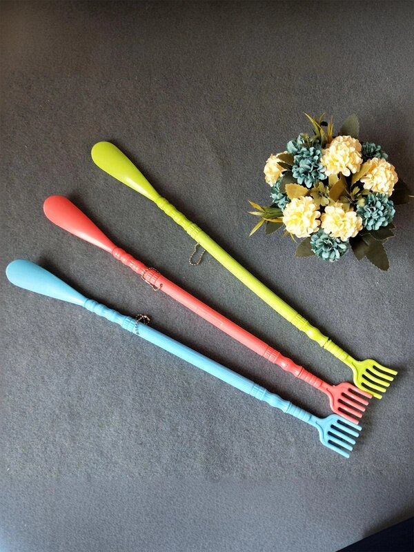 Чесалка-массажер для спины + ложка для обуви 47 см