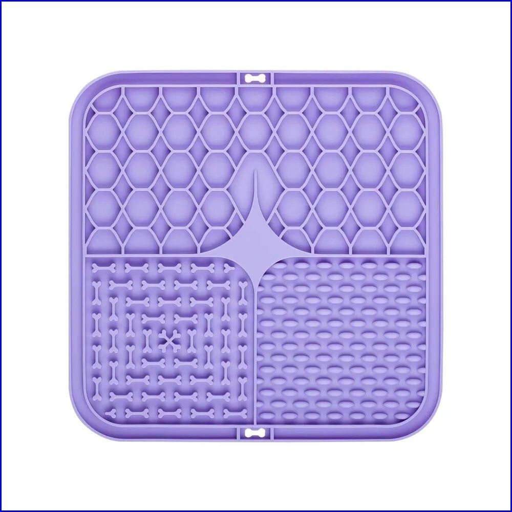 Лизательный коврик для собак и кошек, коврик для медленного кормления