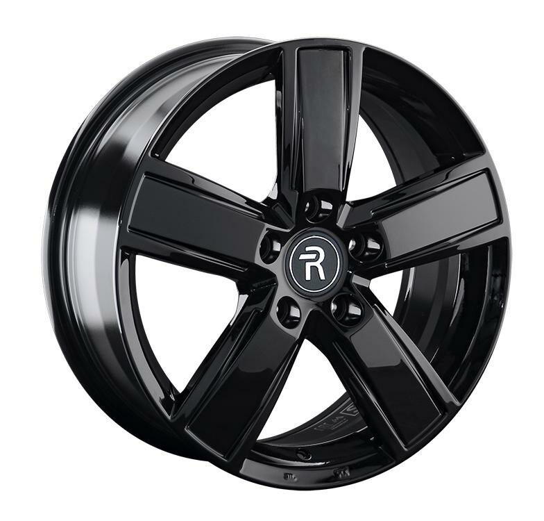 Диск автомобильный литой REPLAY VV196 17x7.5 5x120 et55 dia65.1 Чёрный глянцевый