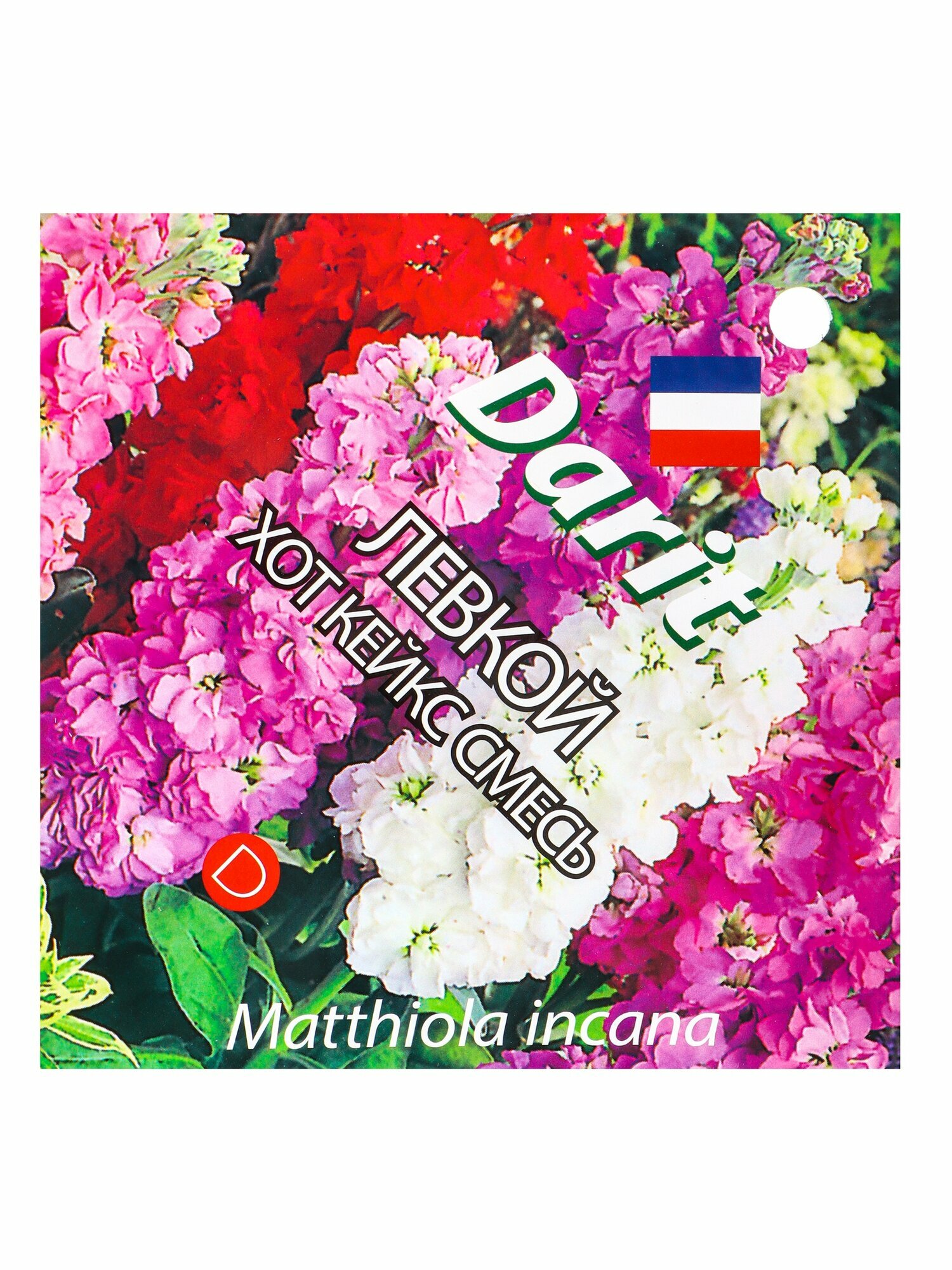 Семена цветов Левкой маттиола «Хот Кейкс» смесь, 15 шт.