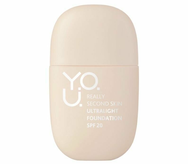 Тональный крем Relouis Ультралегкий Y.O.U. Really Second skin, т10 Light Beige