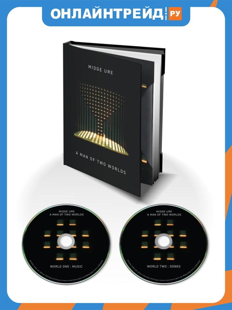 Компакт-диск Chrysalis Rec Midge Ure - A Man Of Two Worlds (2CD)