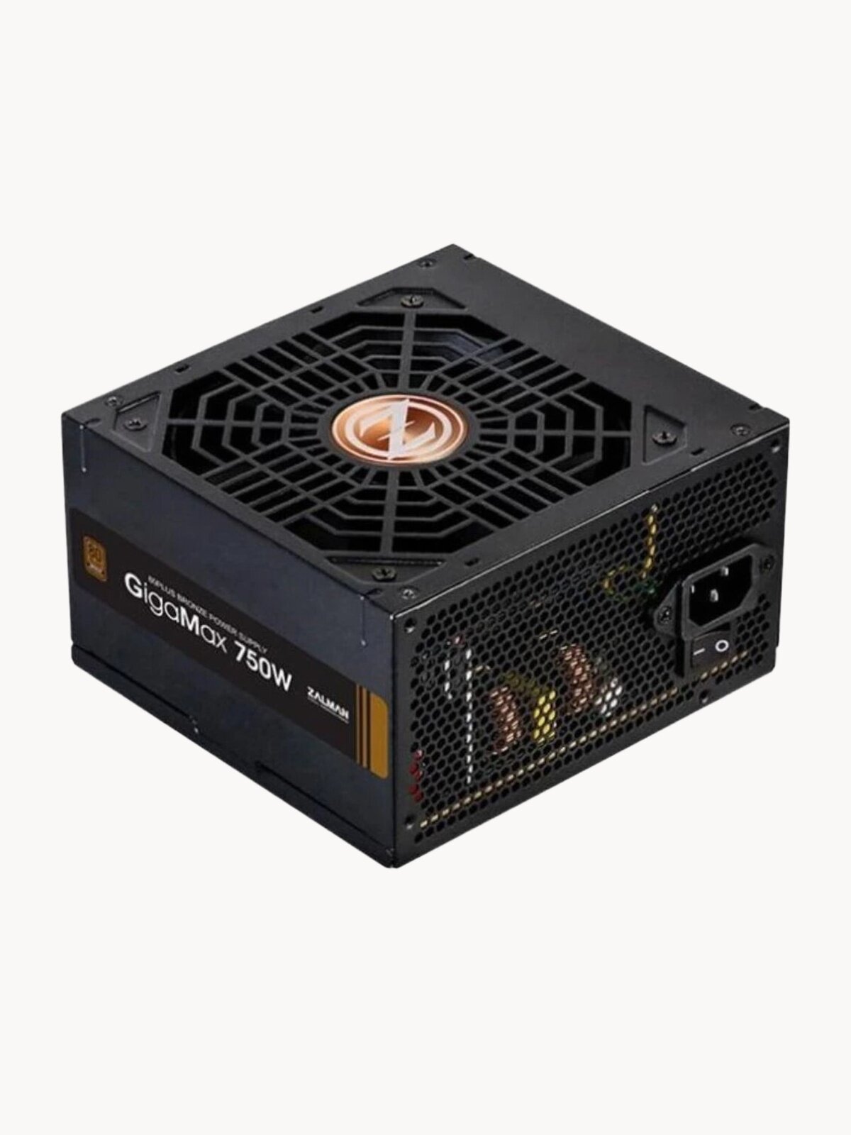 Блок питания Zalman ZM750-GV II, ATX, мощность 750Вт, 80PLUS Bronze, черный