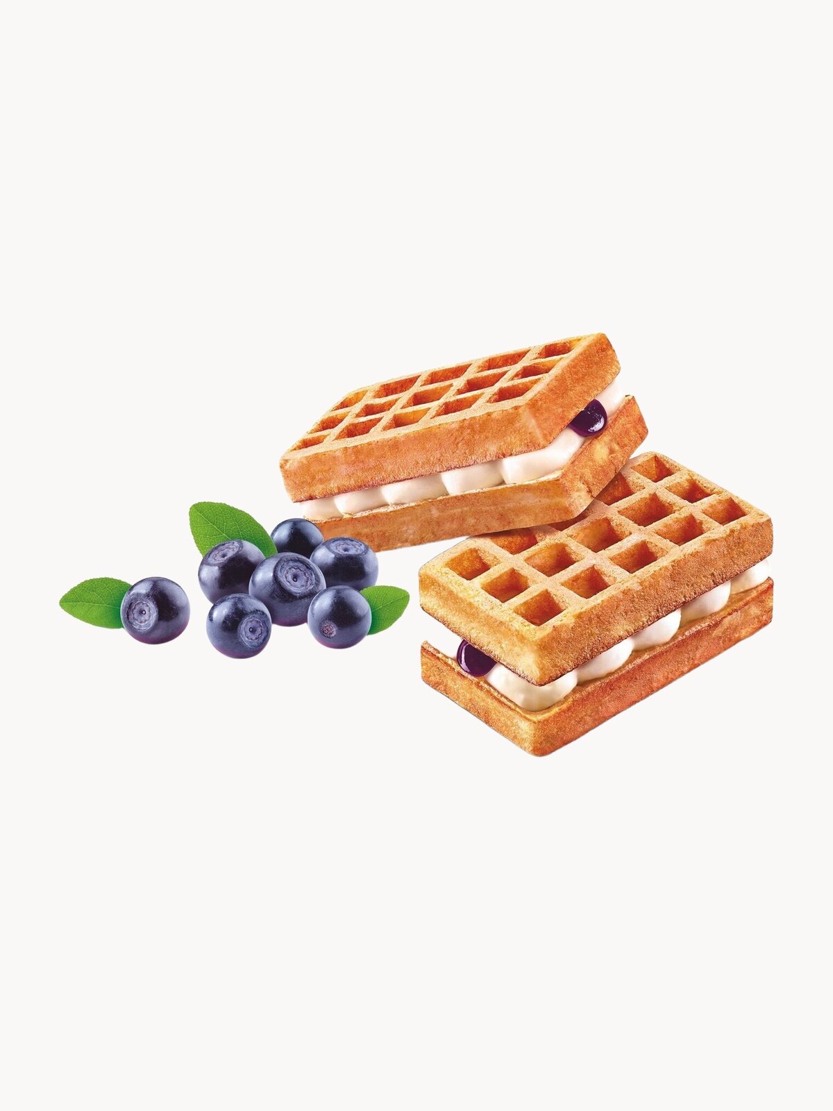 Вафли венские мягкие Дарлетто черника с суфле 1,08 кг / Тасти