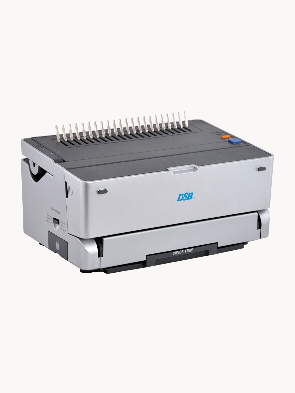 Машина переплетная на пластиковую пружину DSB CB-200E, электрическая, перфорация до 20 листов, переплет - до 500 листов.