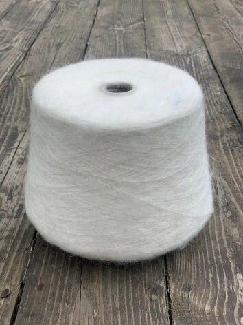 Пряжа Giorgio ghidoni mohair sottile суперкидмохер Молочный