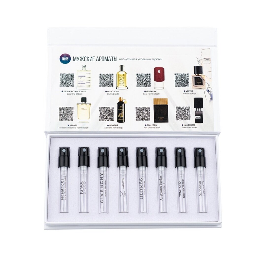 Parfums BOX №16 Ароматы для успешных мужчин 1,5*8