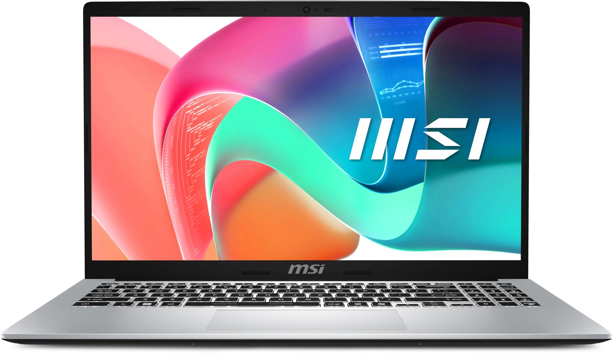 9S7-15S112-800 / Ноутбук MSI Modern 15 F1MG-800XRU 15.6", IPS, Intel Core 7 150U 1.8ГГц, 10-ядерный,