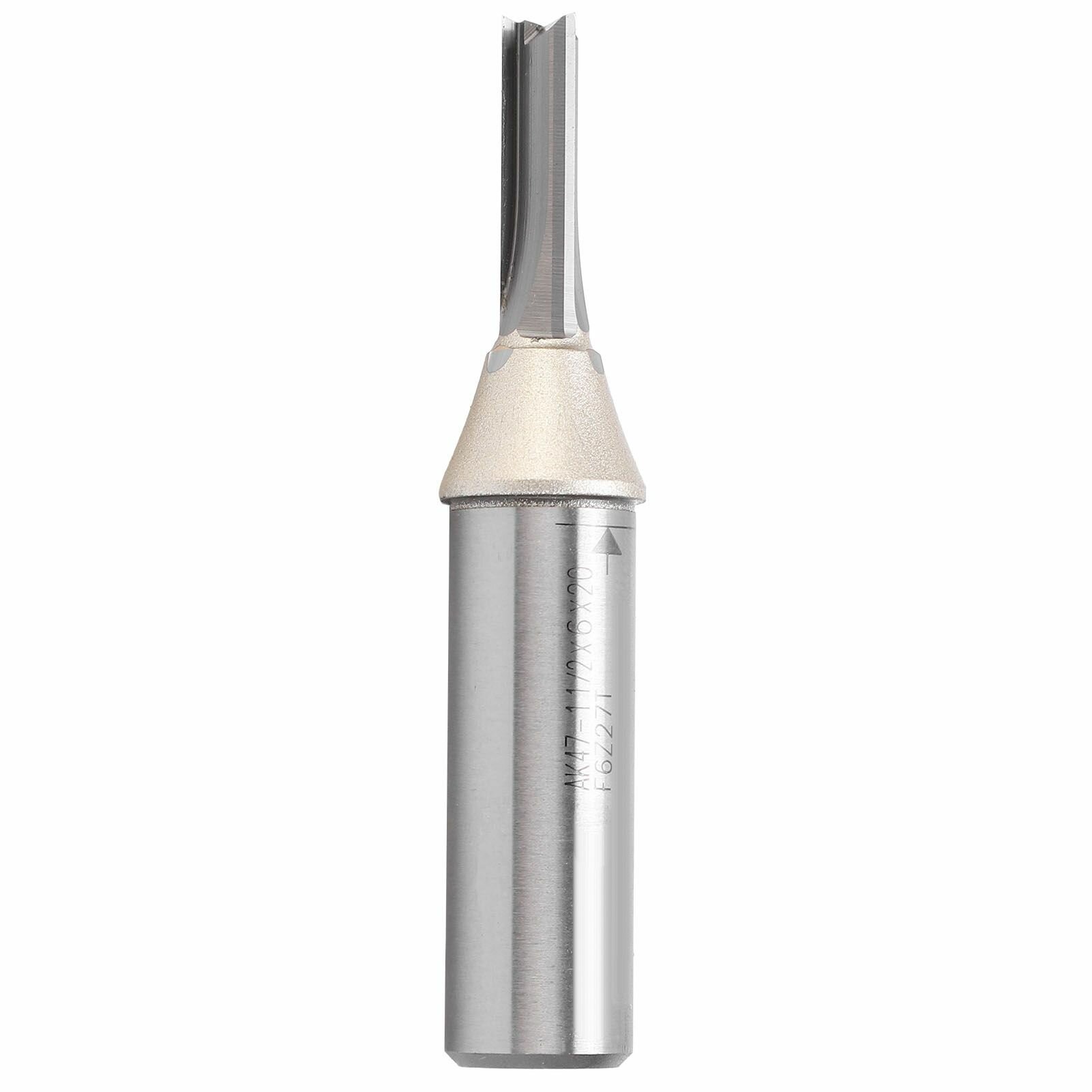 Твердосплавная фреза с тремя канавками, 1/2-дюймовый цилиндрический хвостовик, концевая фреза для станков с ЧПУ для точной резки и долговечности