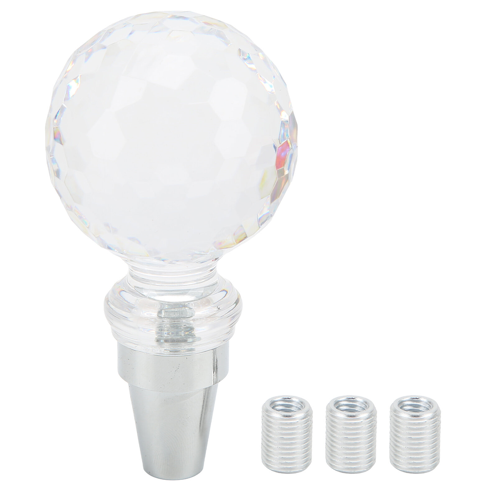 Ручка КПП хрустальная шар, универсальная, МКПП, тип A