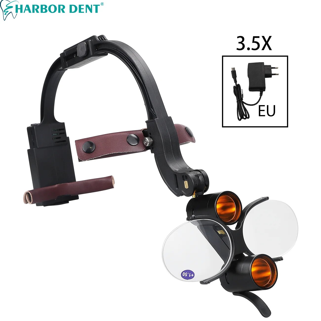 HARBOR DENT стоматологическая светодиодная лампа 5 Вт, 3.5X EU plug