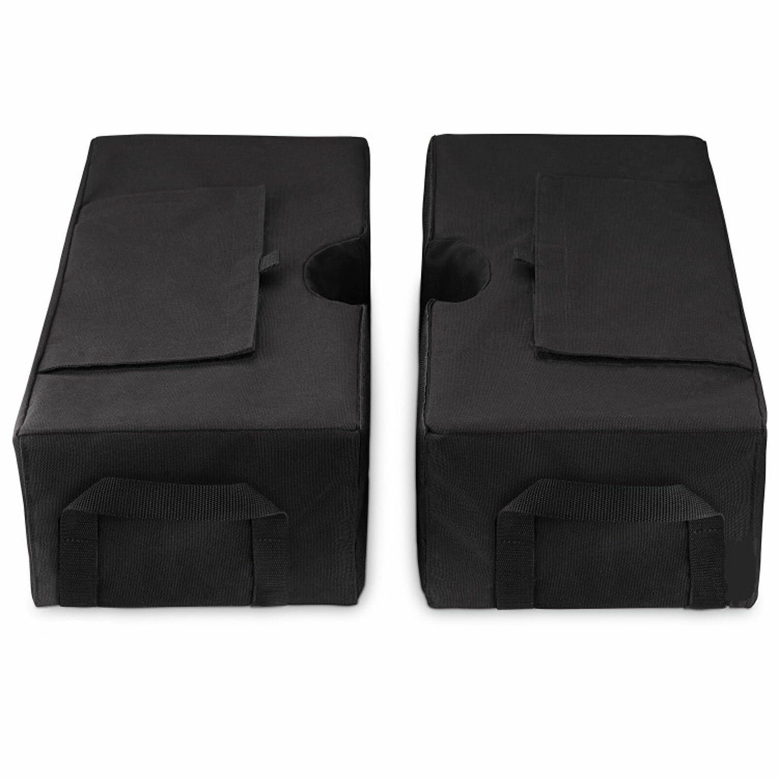 Наружный тент-навес со съемным фиксированным мешком для песка-черный