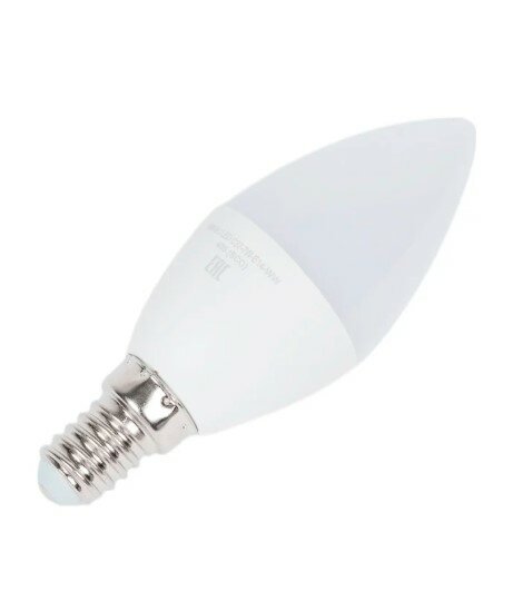 Лампа светодиодная 7W E14 свеча 6500K 220V (TANGO LED C37-7W-E14-WW) TANGO