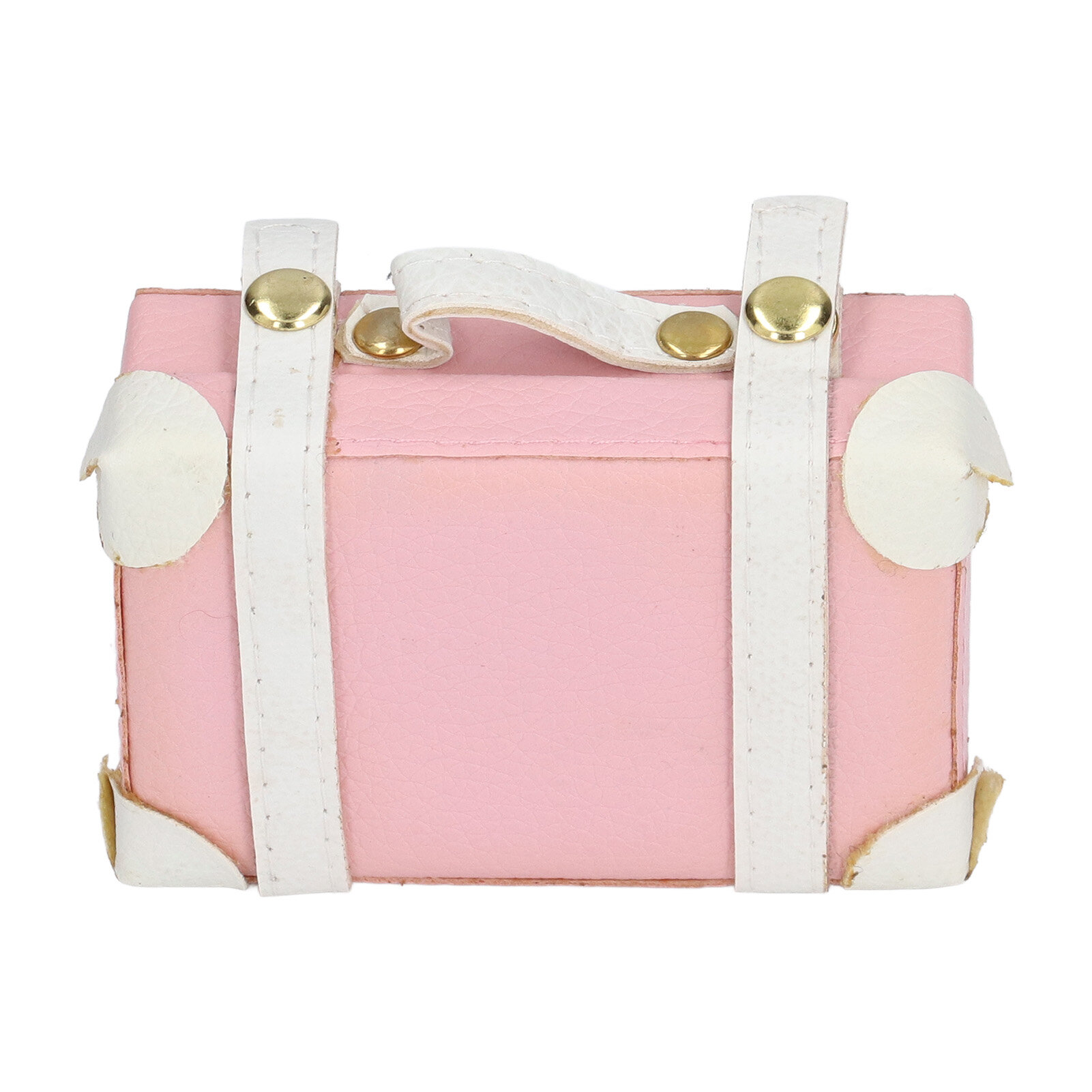 1:6 модный кукольный чемодан металлический мини-чемодан для куклы 3 х 2 х 1 дюйм миниатюрная игрушка кукольный домик ЧемоданРозовый