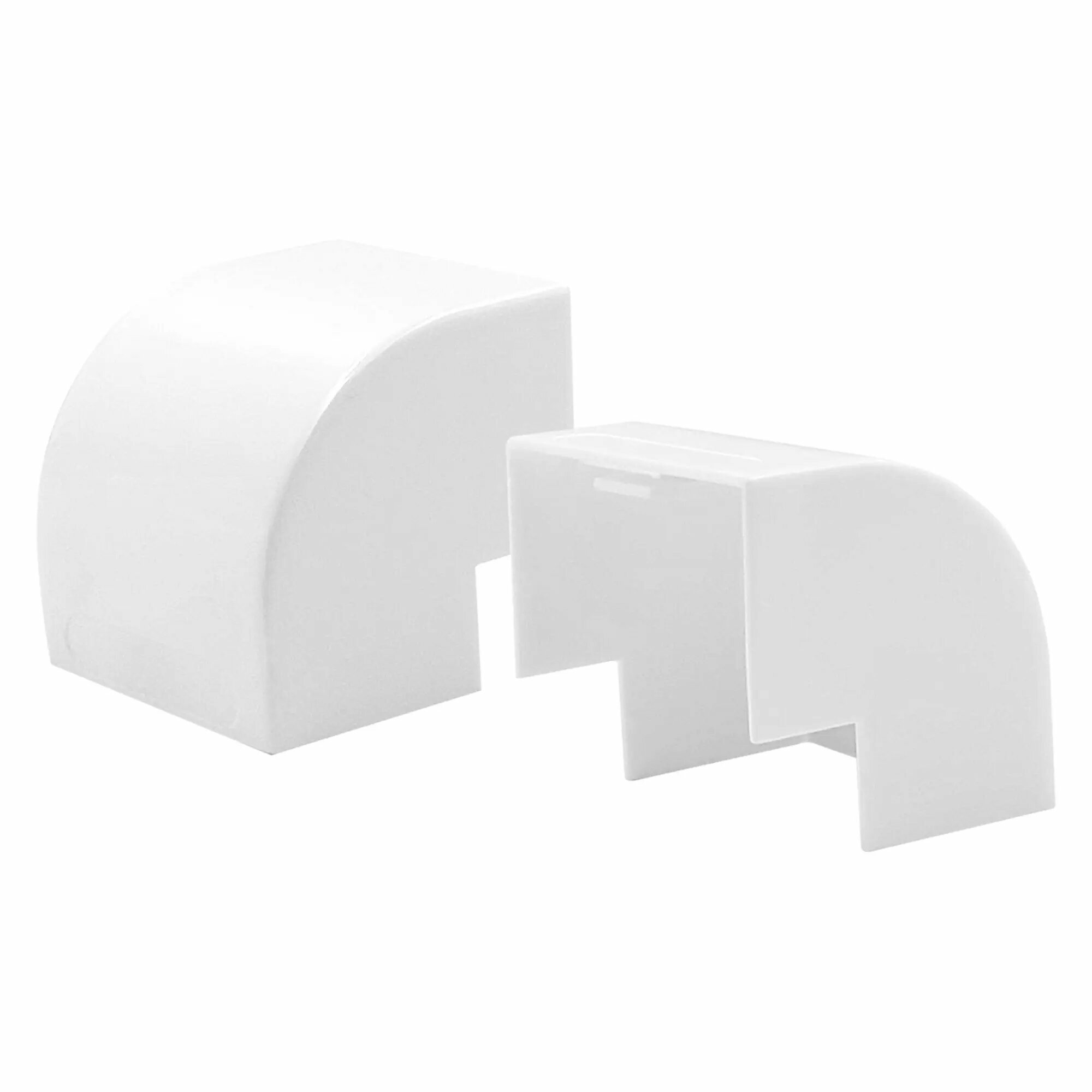 Lexman внешний угол для кабель-канала КМН 16x25 мм белый набор из 4 шт для монтажа