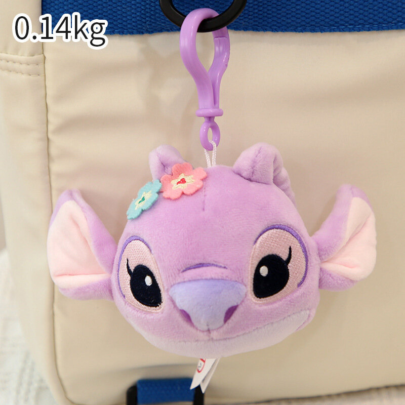 Disney подлинный ангел лавандовый кулон плюшевой плюшевый игрушечный кукла STICH Cartoon Coll Differ Lizen