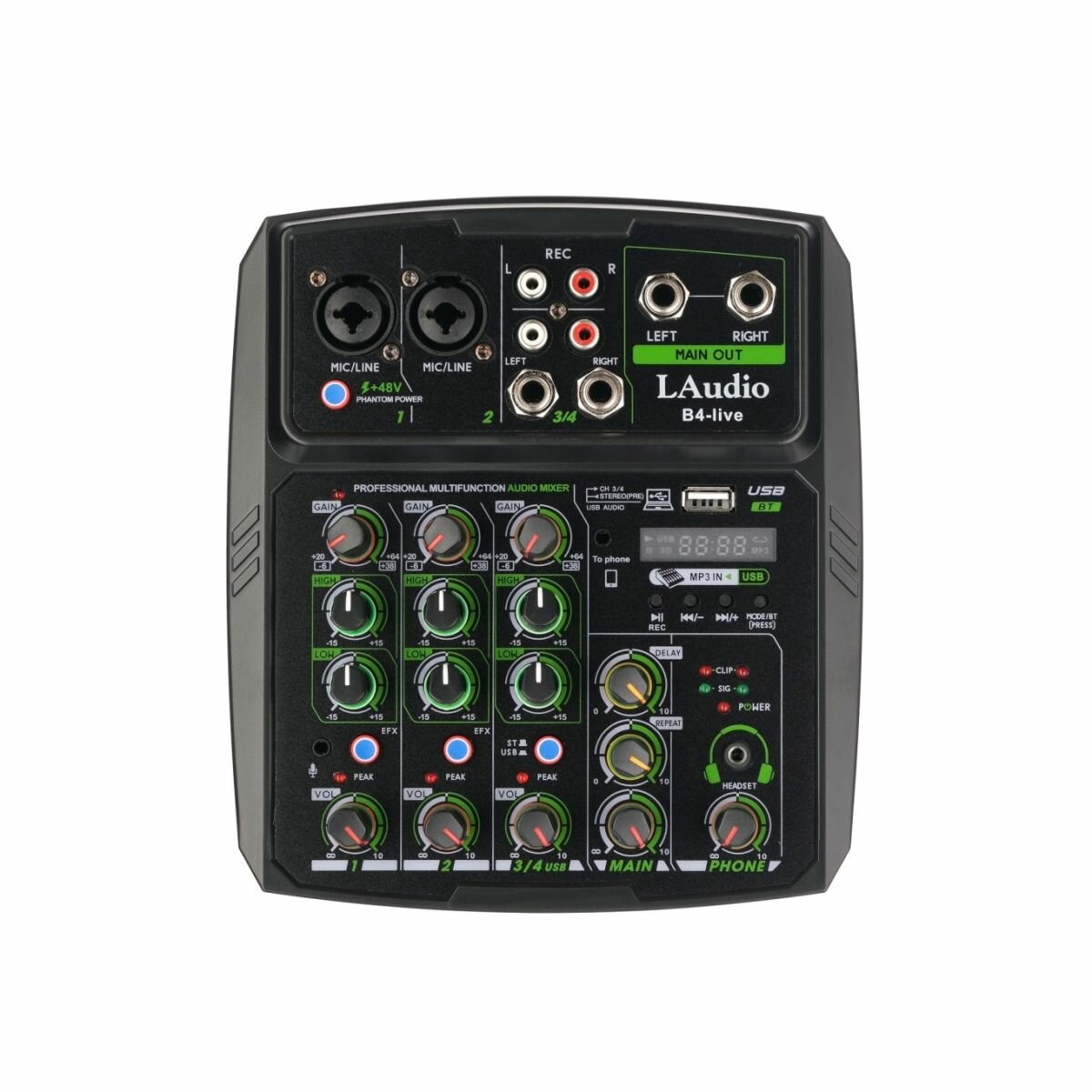 Laudio B4-live Микшерный пульт, 4 канала