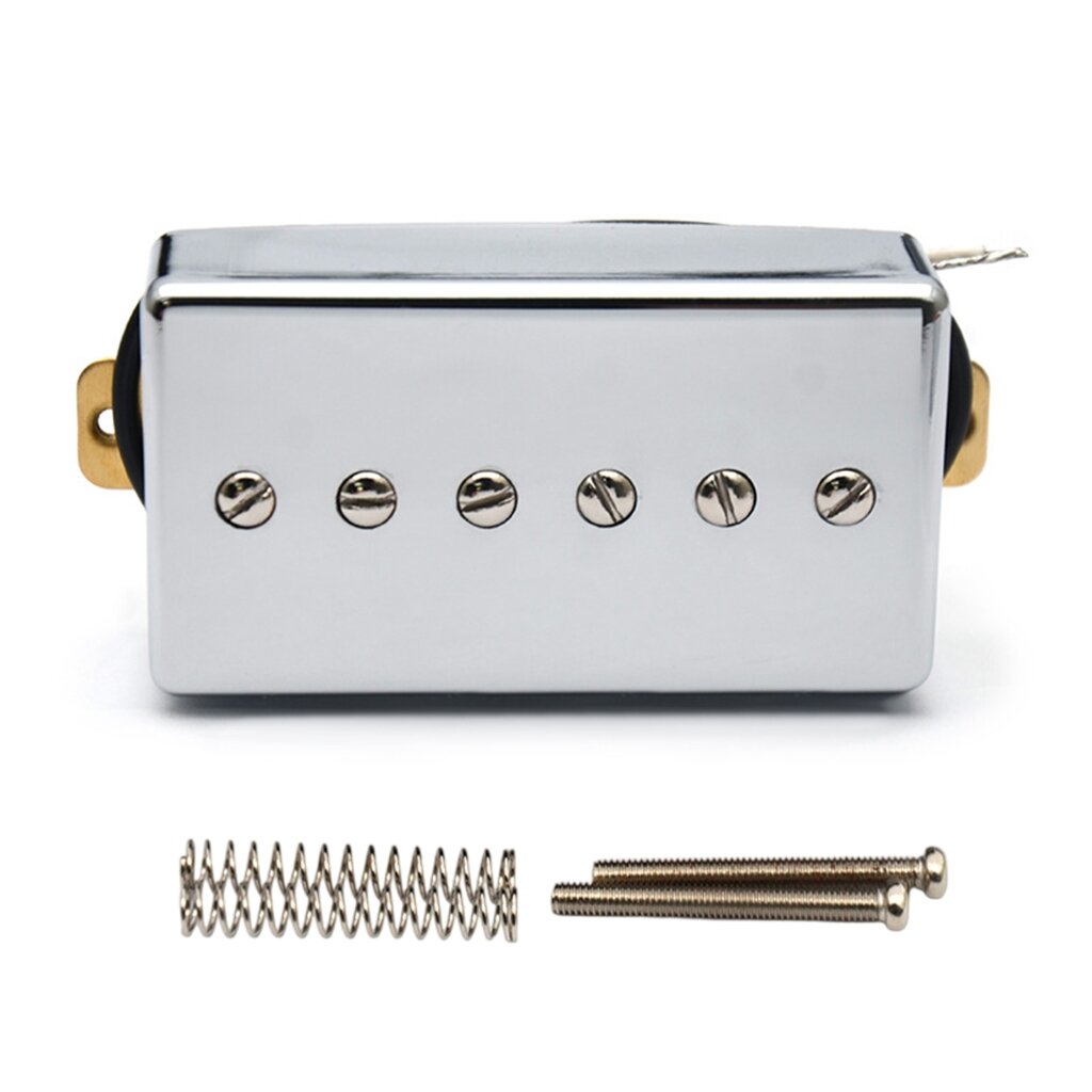 Регулируемый винтовой звукосниматель для электрогитары в стиле P90 с двойной катушкой, звукосниматель с одной катушкой-52 мм
