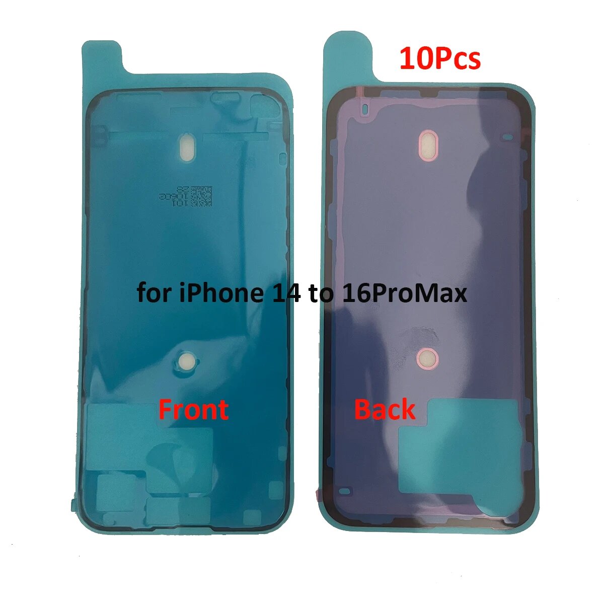 Водонепроницаемая рамка для iPhone 15 Pro/Max, 10 шт.