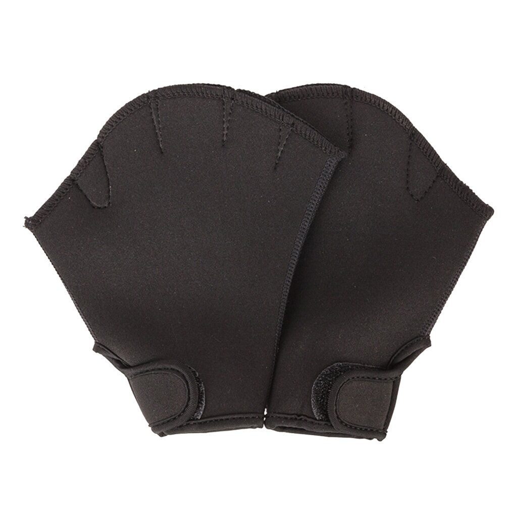 Перчатки для плавания с перепонками на руках