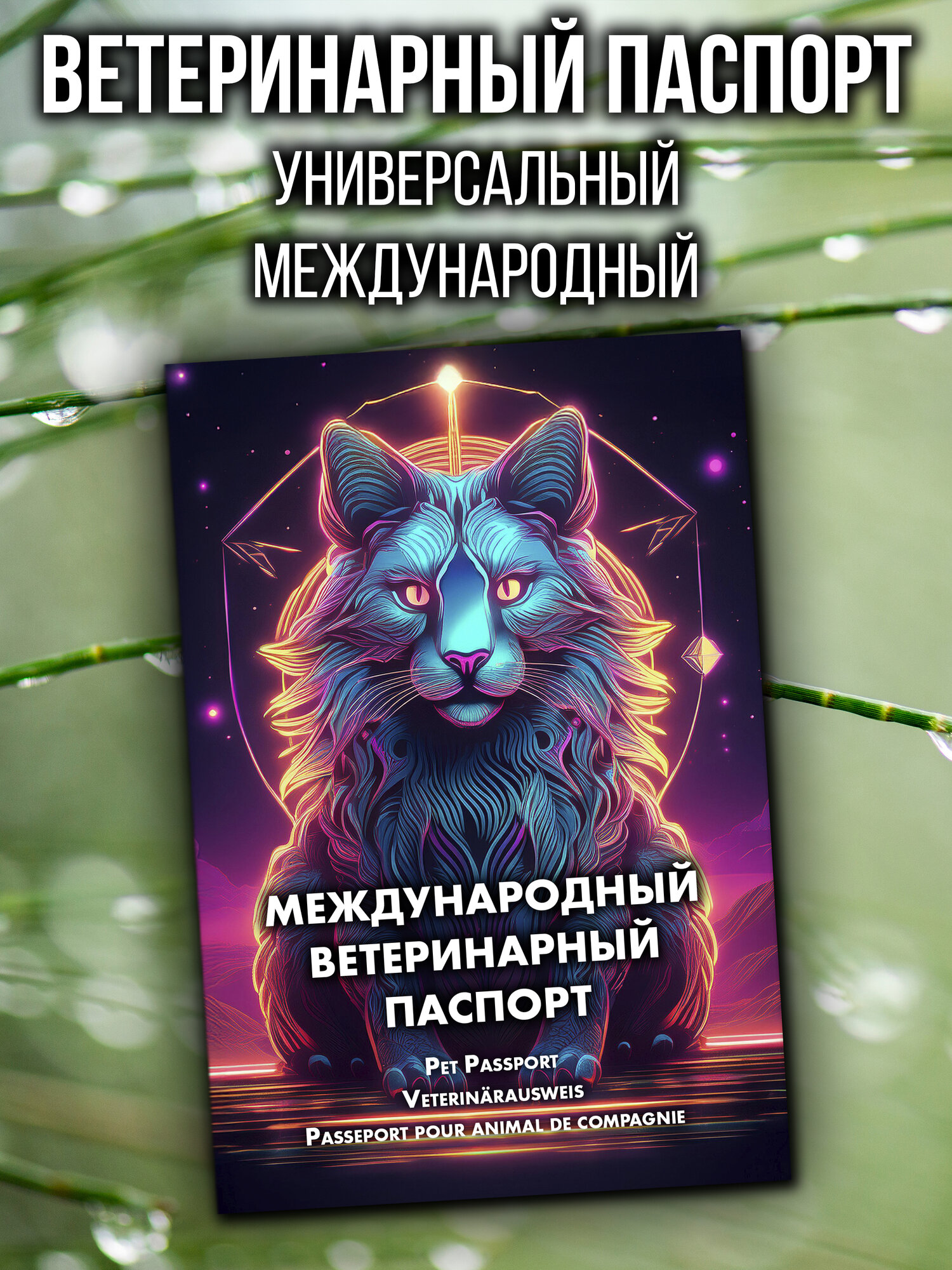 Ветеринарный паспорт для кошек и собак, международный