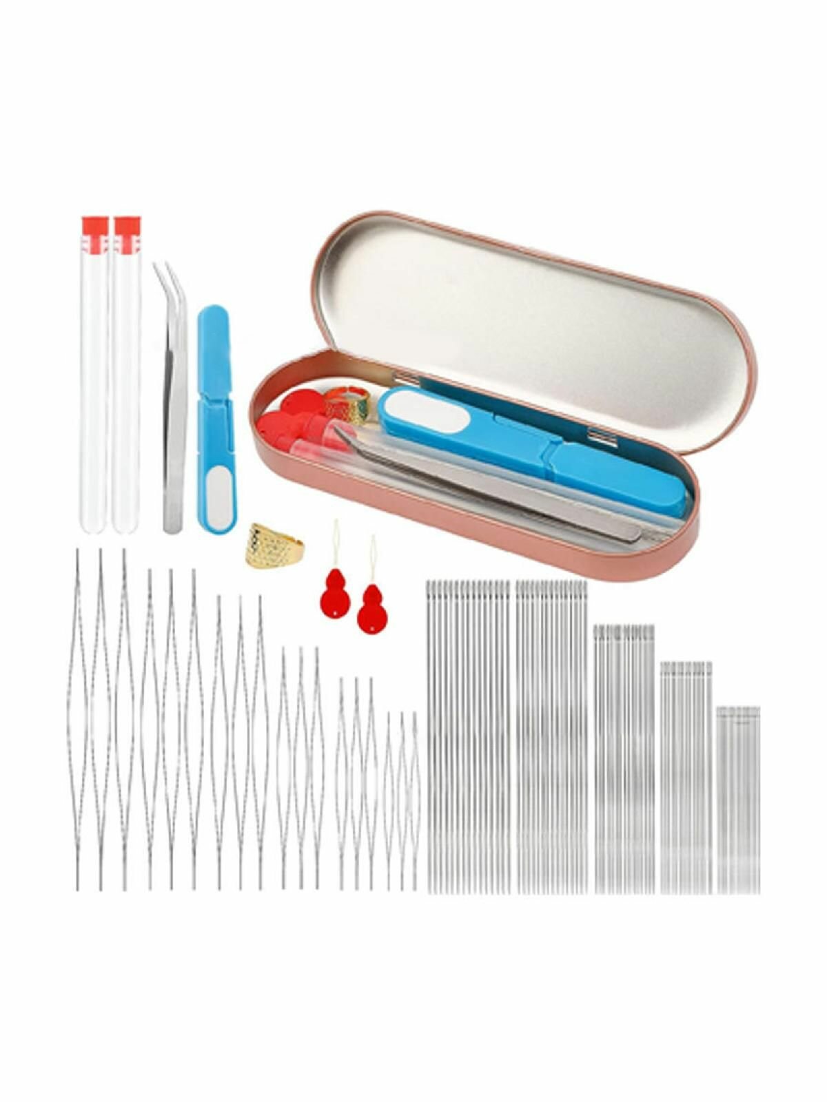 Игла для бисера с большим ушком