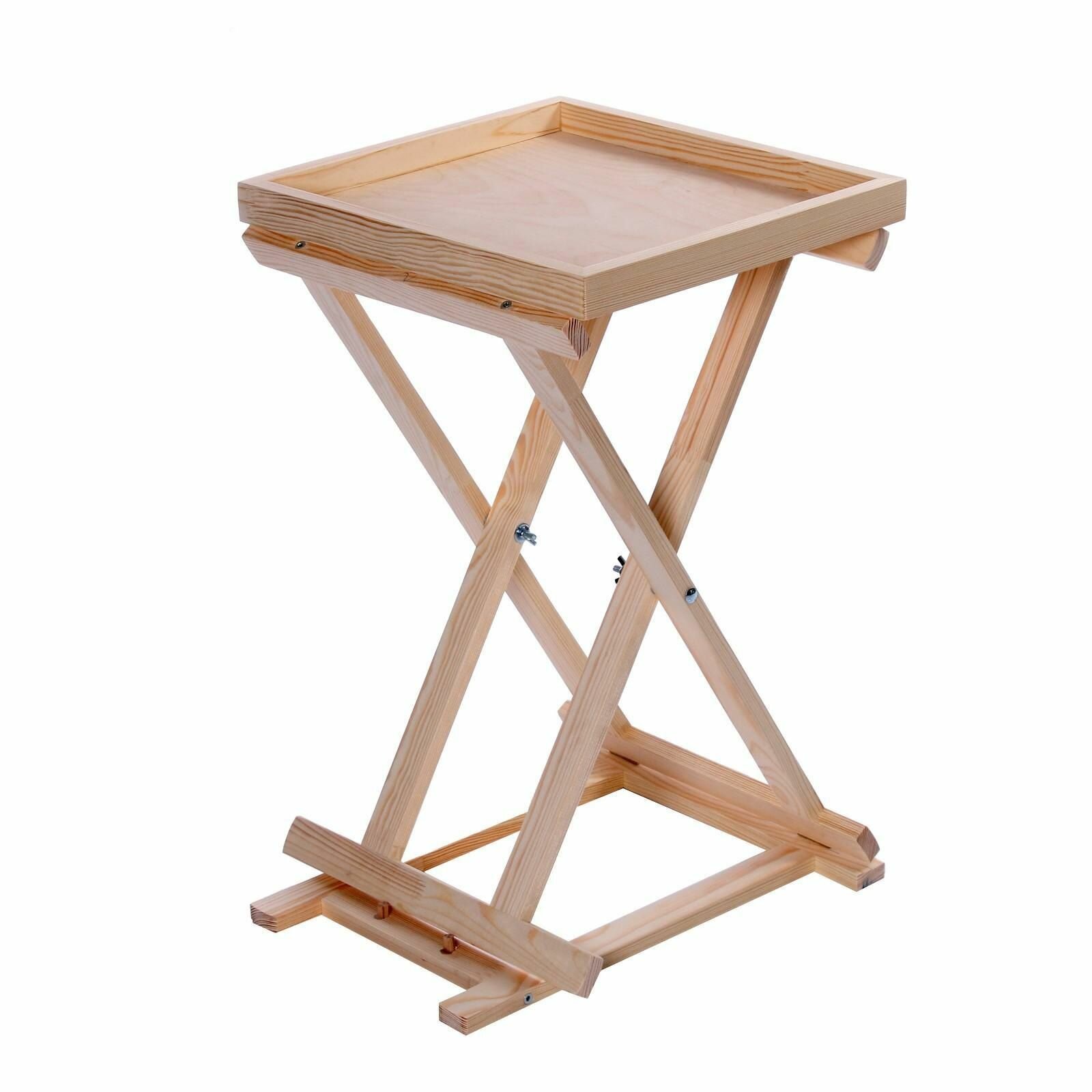 Столик для красок складной 38 40 64 см, сосна